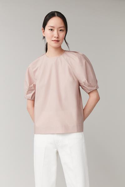 GATHERED-SLEEVE TOP ギャザースリーブのトップス｜COS コス 公式オンラインストア