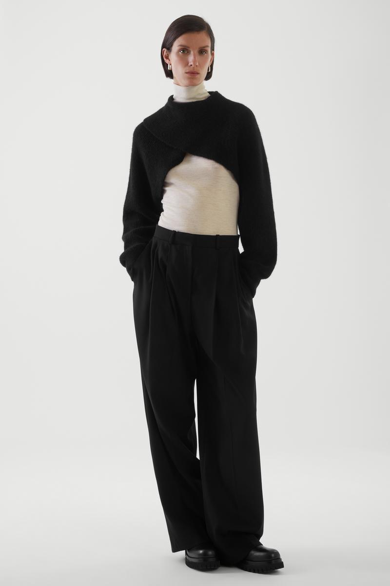 RIBBED KNITTED BOLERO リブニットボレロ｜COS コス 公式オンラインストア