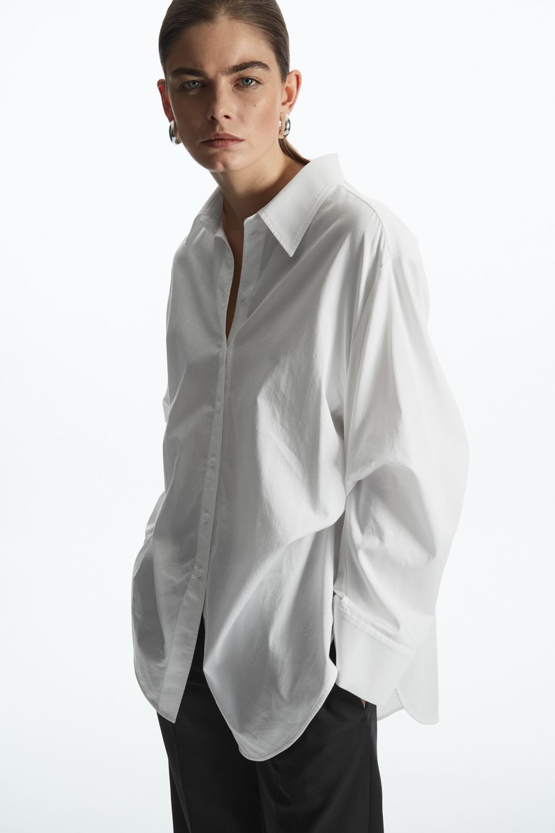 OVERSIZED TAILORED SHIRT オーバーサイズテーラードシャツ｜COS コス 公式オンラインストア