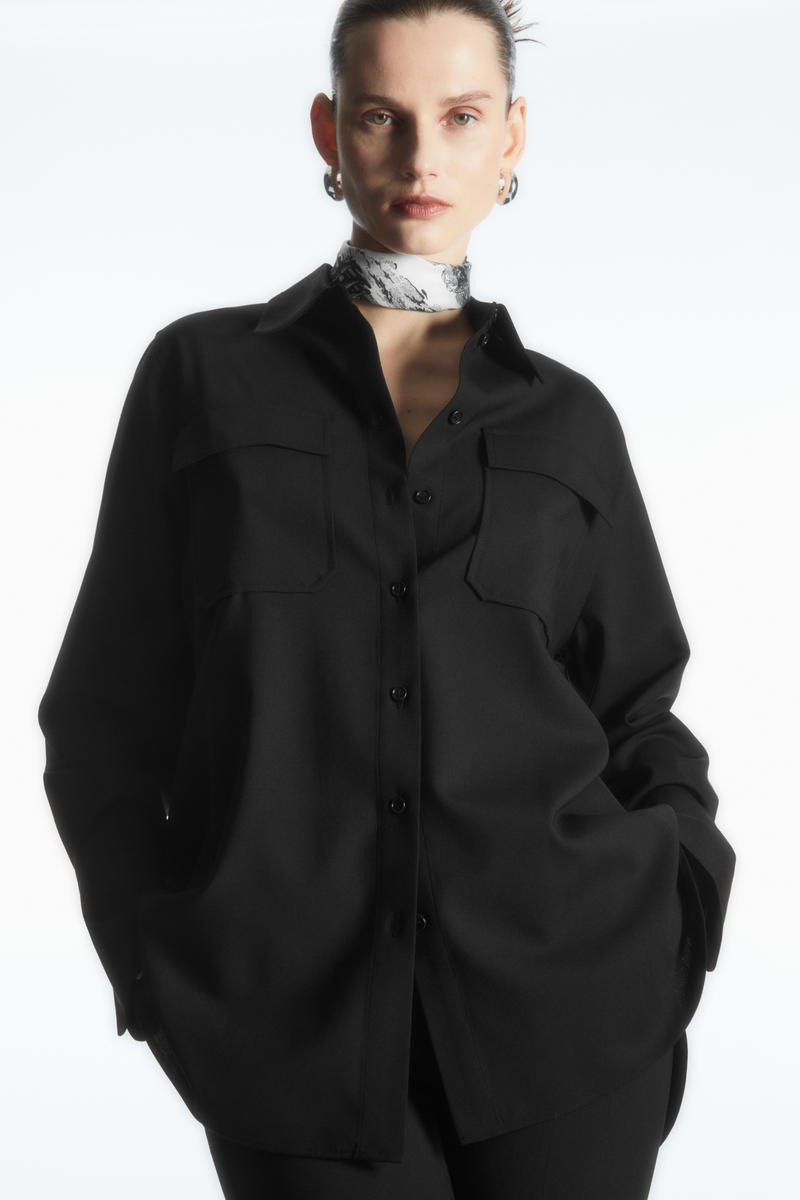 FRENCH TOILE SILK NECK SCARF フレンチシック シルクネックスカーフ｜COS コス 公式オンラインストア