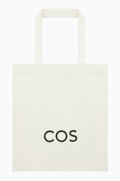 COS CANVAS TOTE BAG COSキャンバストートバッグ オフホワイト｜COS コス 公式オンラインストア