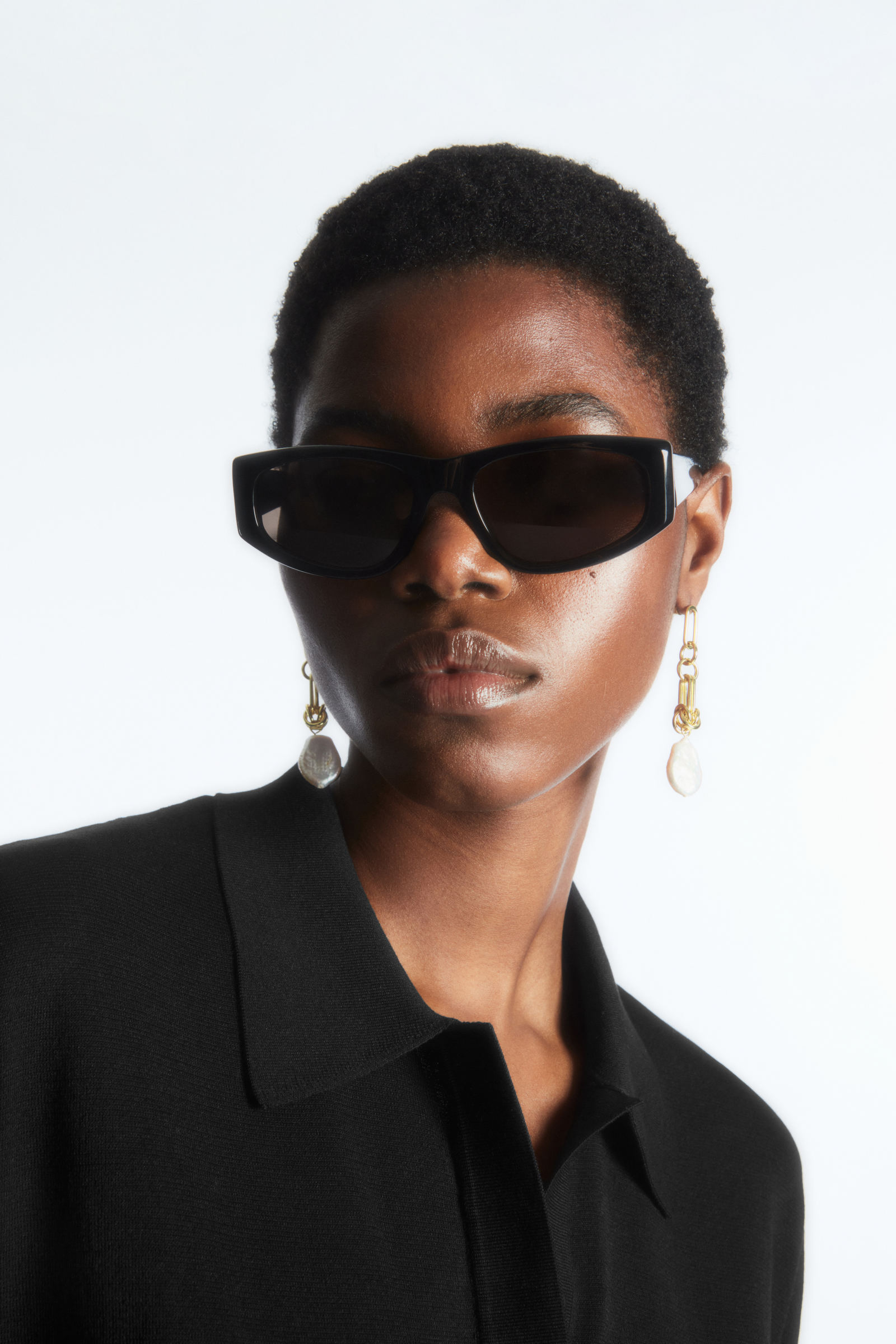 KNITTED POLO SHIRT ニットポロシャツ｜COS コス 公式オンラインストア