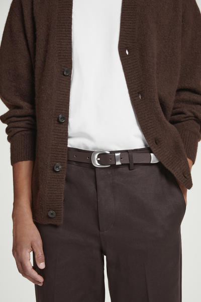 LEATHER WESTERN BELT レザーウエスタンベルト ブラウン｜COS コス 公式オンラインストア