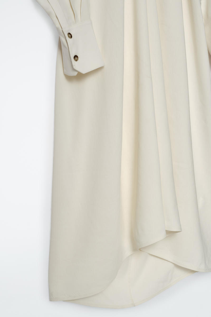 THE V-NECK LINEN SHIRT DRESS Vネックリネンシャツワンピース｜COS コス 公式オンラインストア