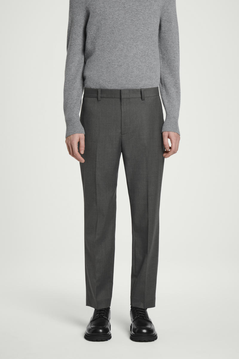 SLIM WOOL TROUSERS スリムウールパンツ｜COS コス 公式オンラインストア