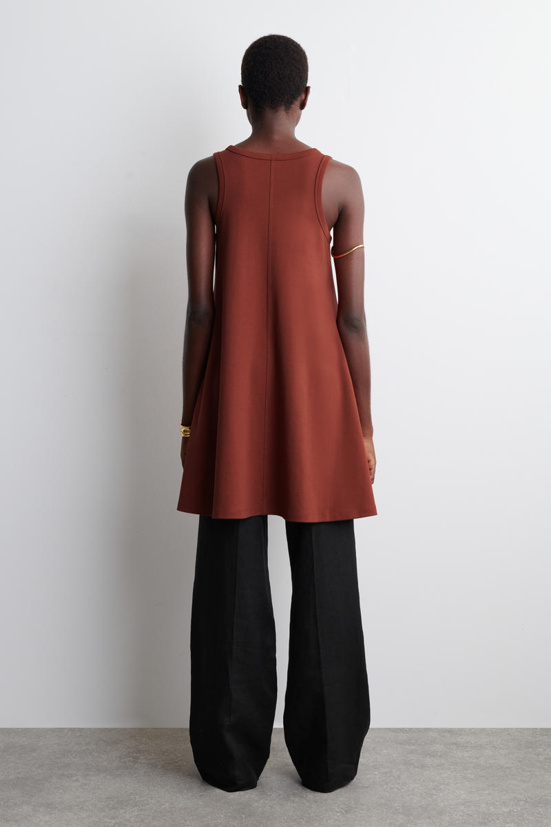 COTTON-JERSEY MINI SWING DRESS コットンジャージー ミニ スウィングドレス｜COS コス 公式オンラインストア