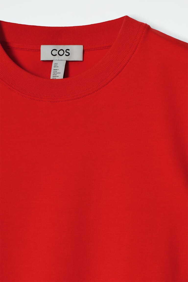 CLEAN CUT REGULAR T-SHIRT - RED
