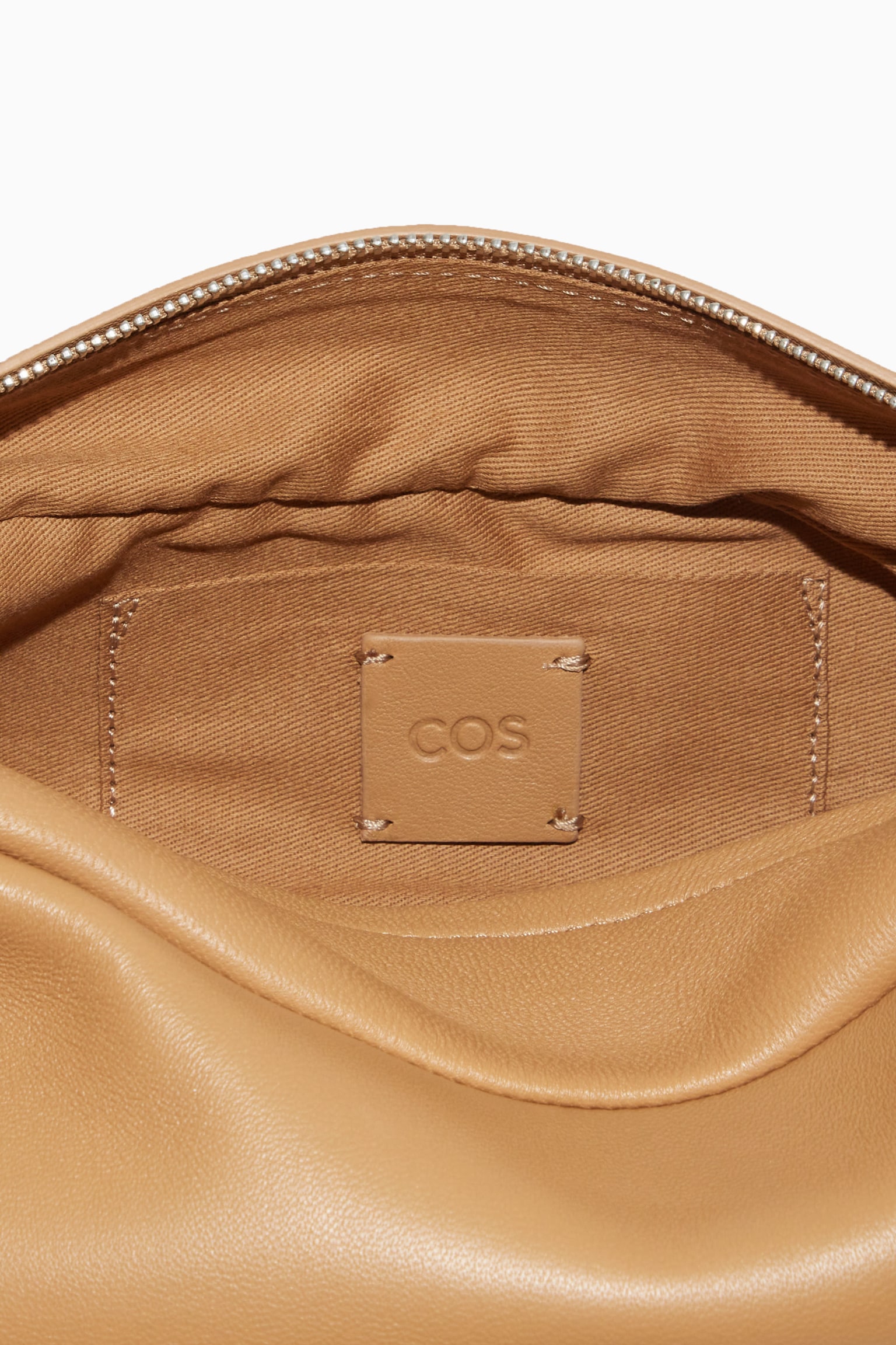 SWING CROSSBODY - LEATHER - BEIGE