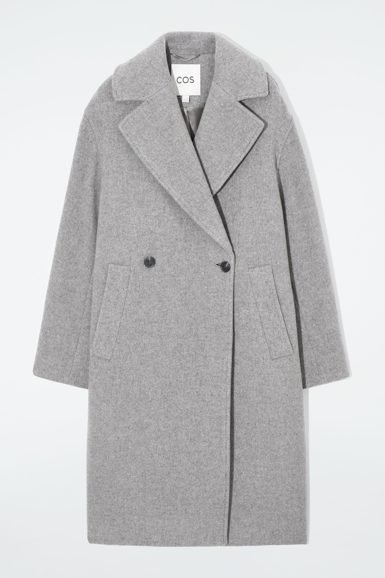 BOXY DOUBLE-FACED WOOL JACKET