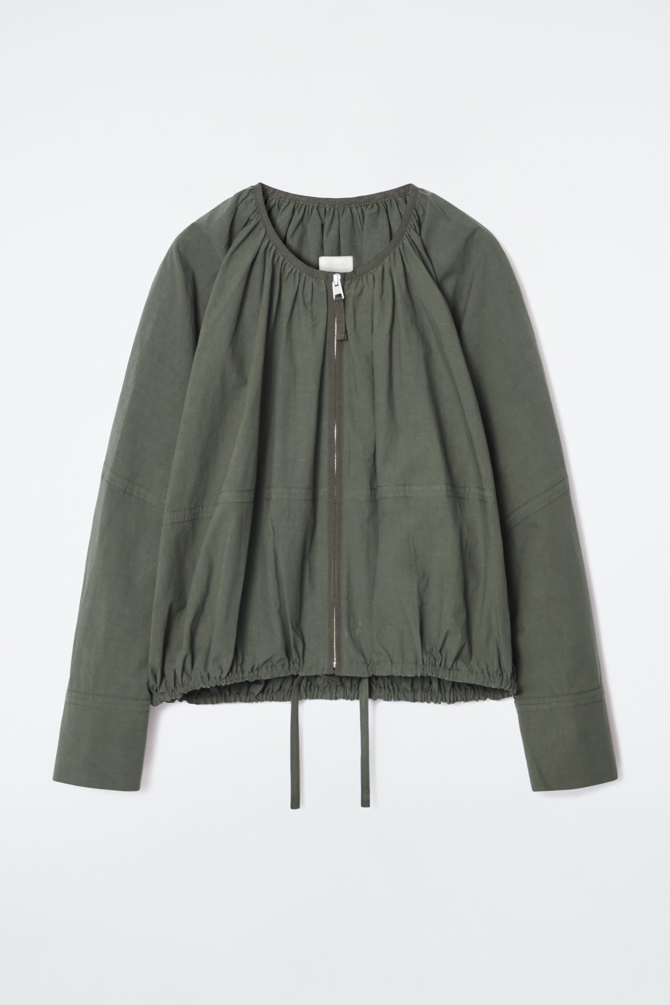 OVERSIZED PARACHUTE JACKET - KHAKI